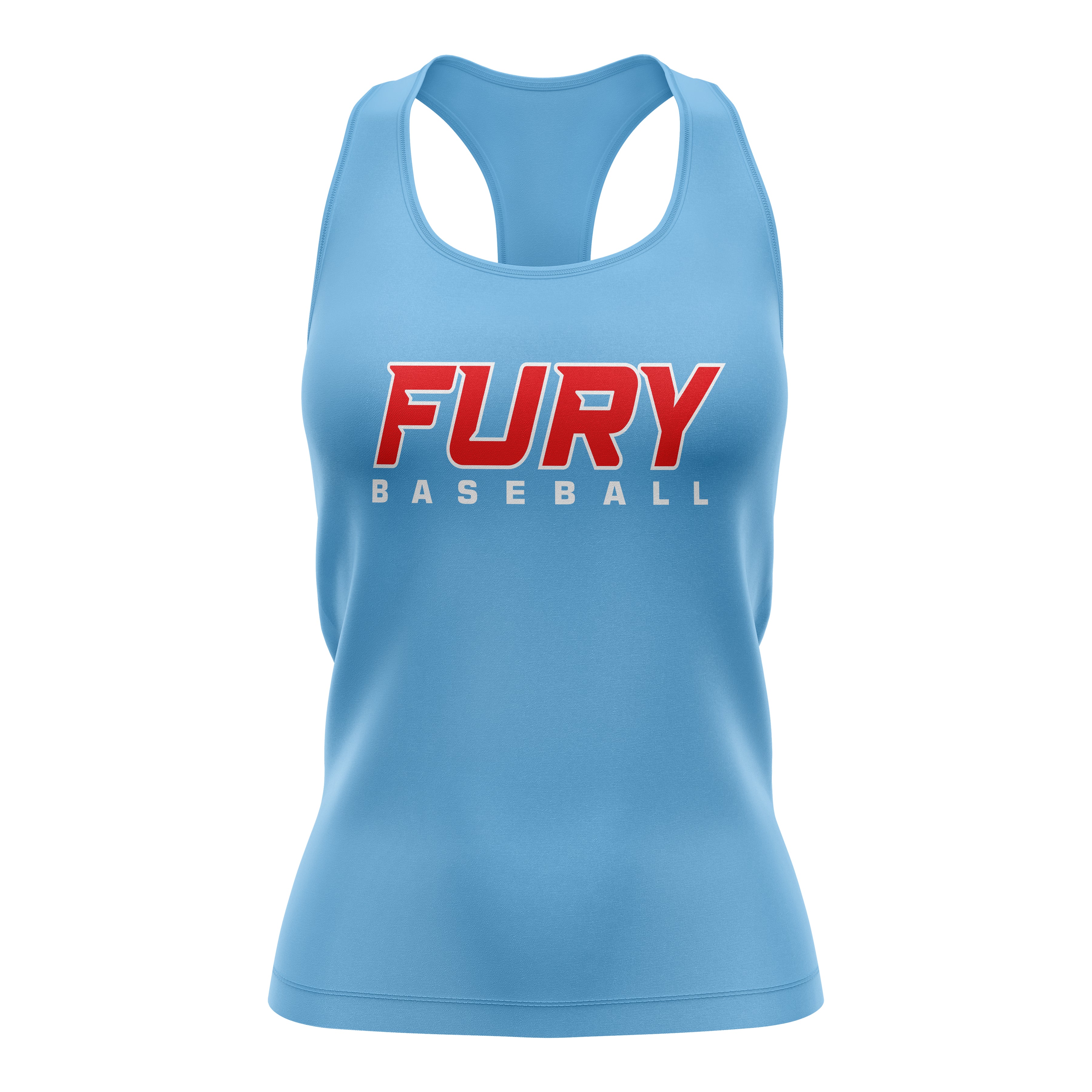 FURY BASEBALL WOMENS FULL SUB TANK – ASP Nation