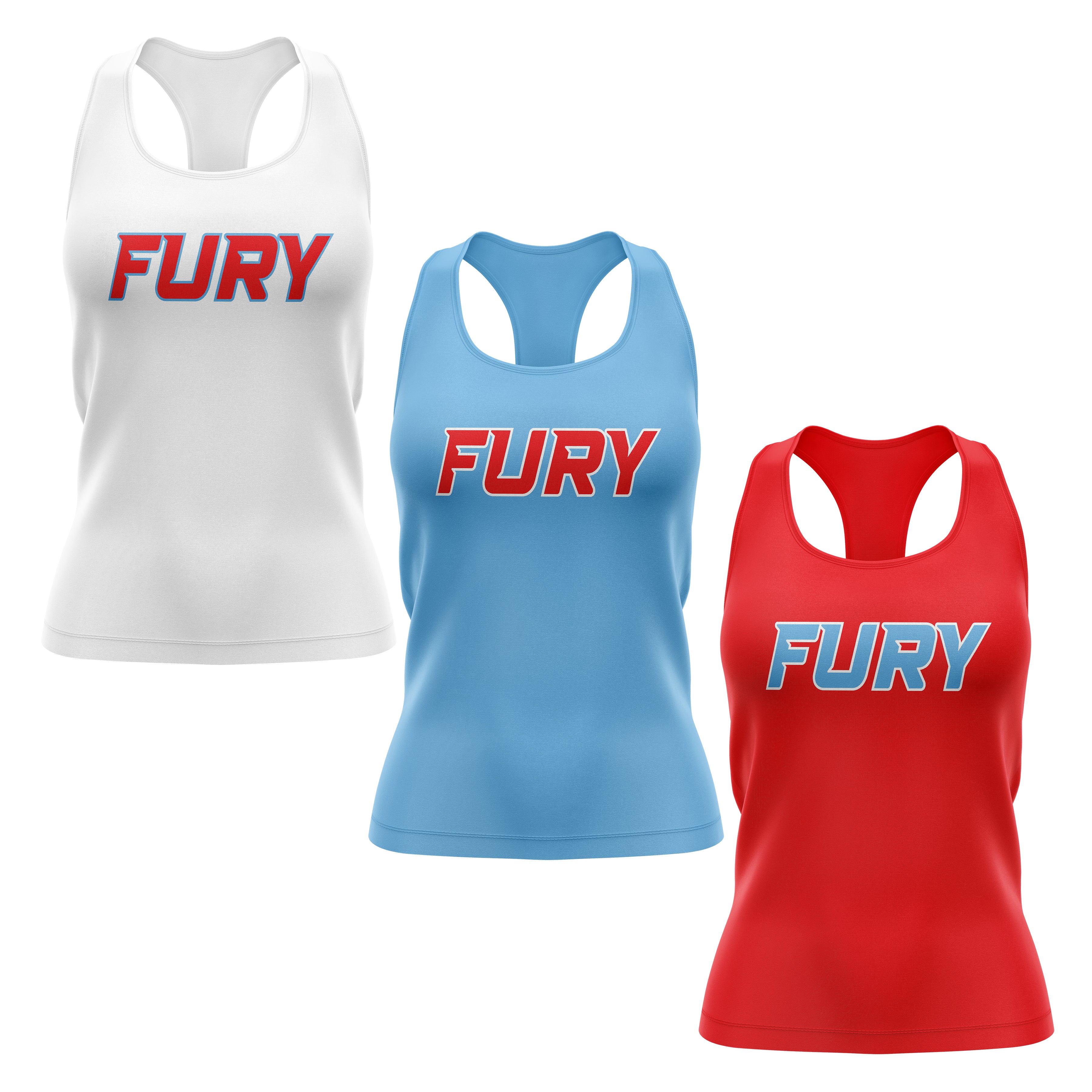 FURY BASEBALL WOMENS FULL SUB TANK – ASP Nation