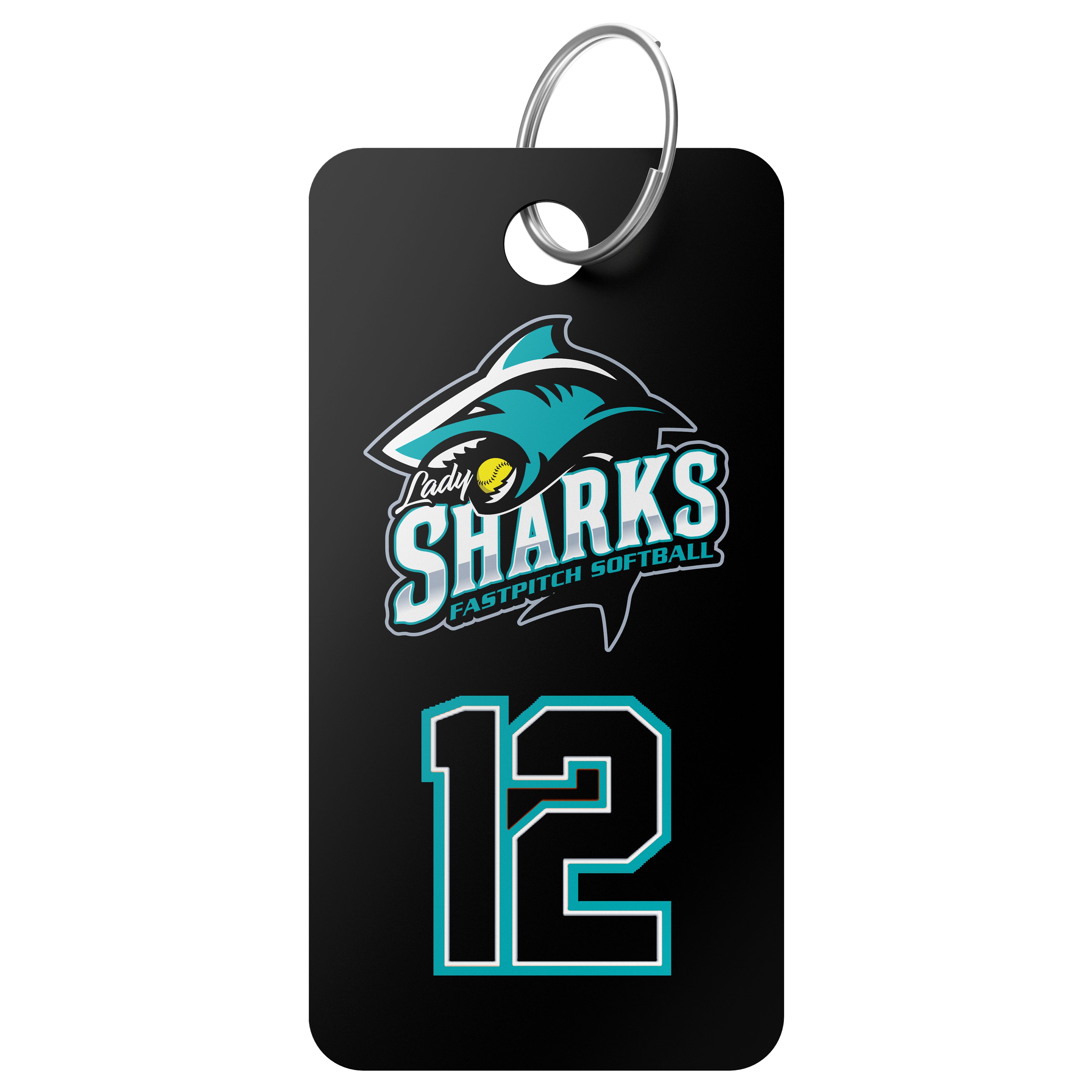 LADY SHARKS SOFTBALL BAG TAG – ASP Nation