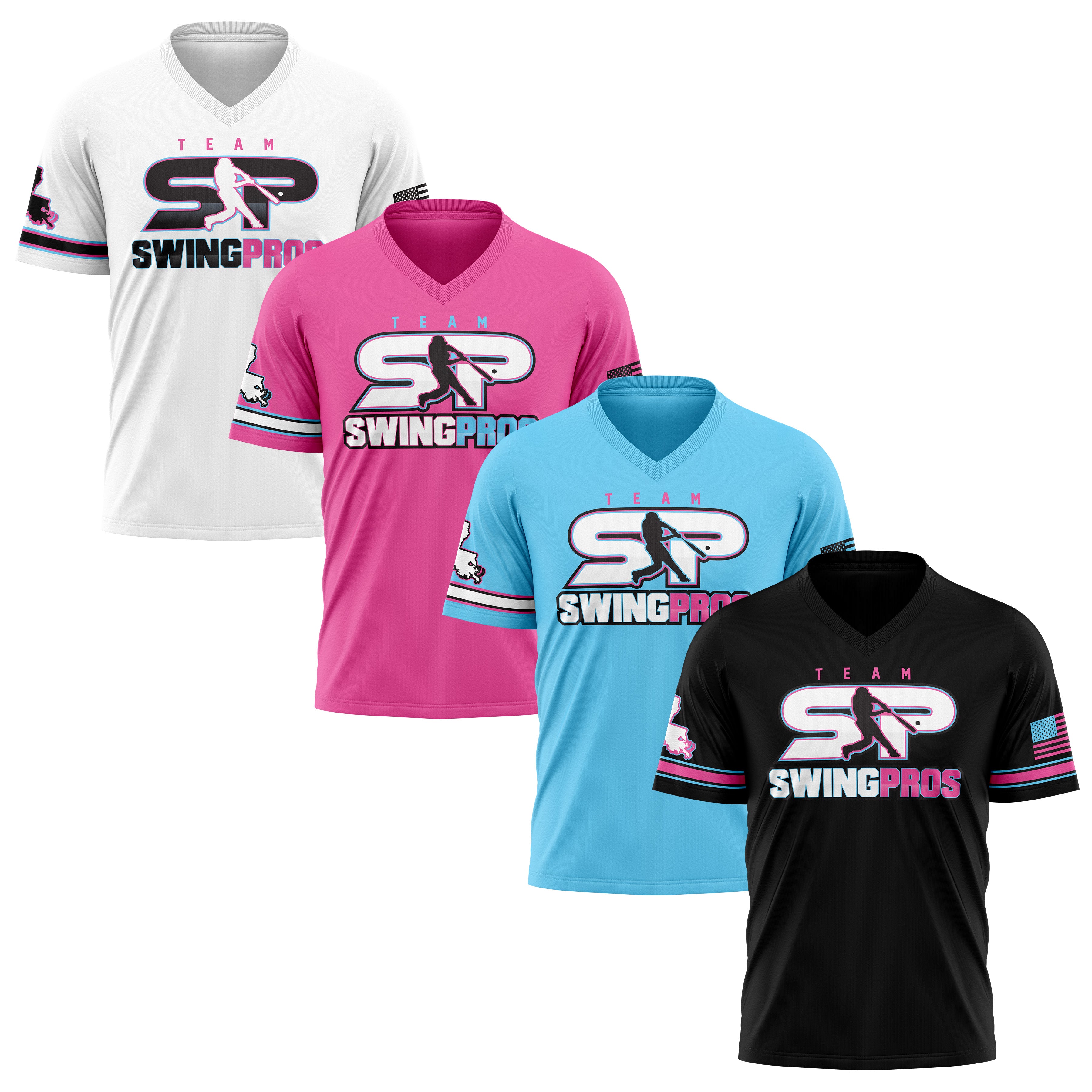 TEAM SWING PROS FULL SUB WOMENS SHORT SLEEVE UNIFORM – ASP Nation