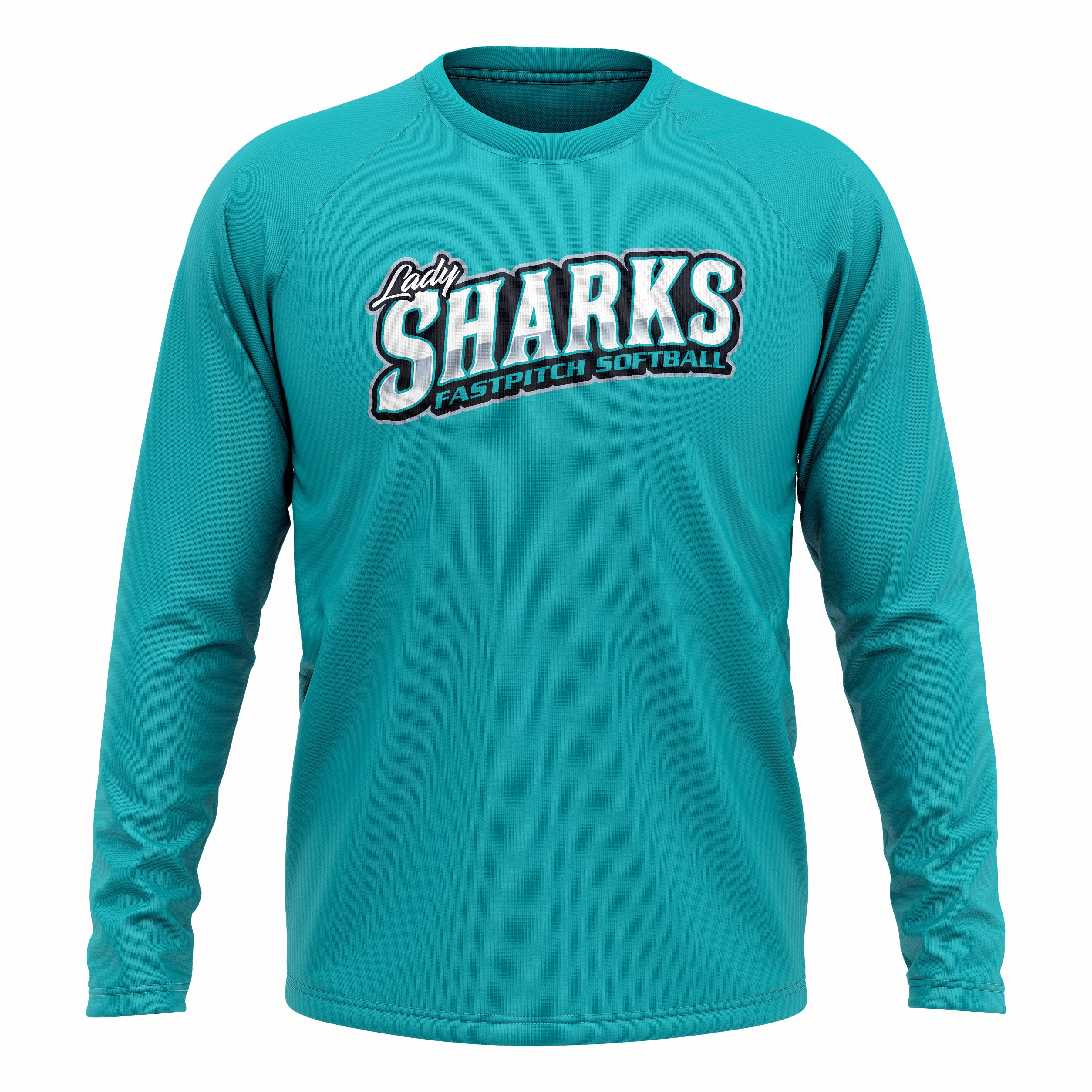 LADY SHARKS FASTPITCH FULL SUB LONG SLEEVE – ASP Nation