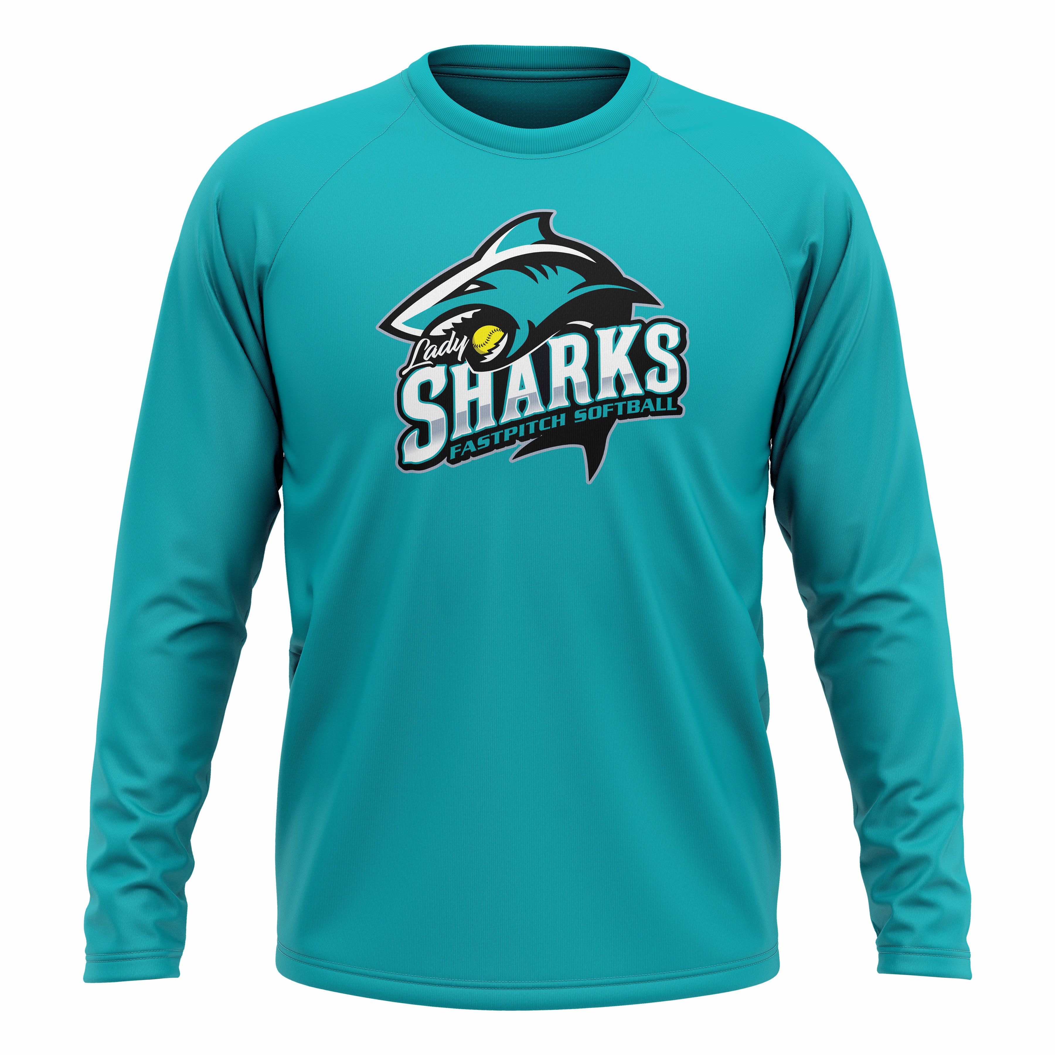 LADY SHARKS FASTPITCH FULL SUB LONG SLEEVE – ASP Nation